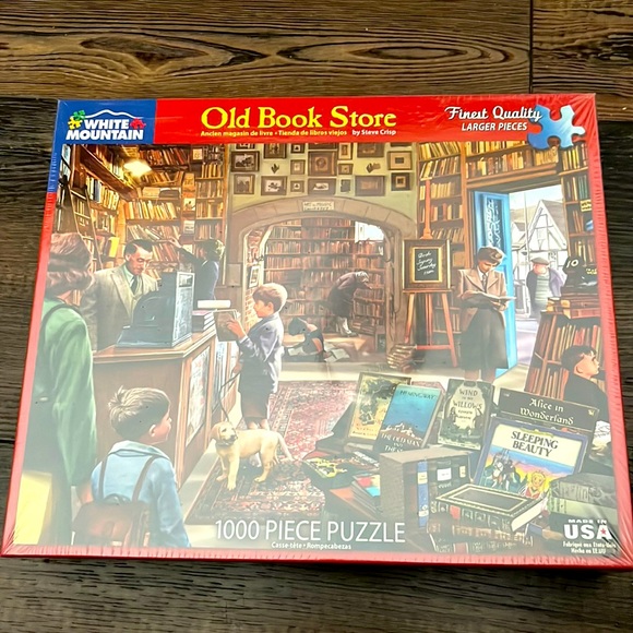 Old Book Store | Games | New White Mountain Old Book Store Puzzle ...
